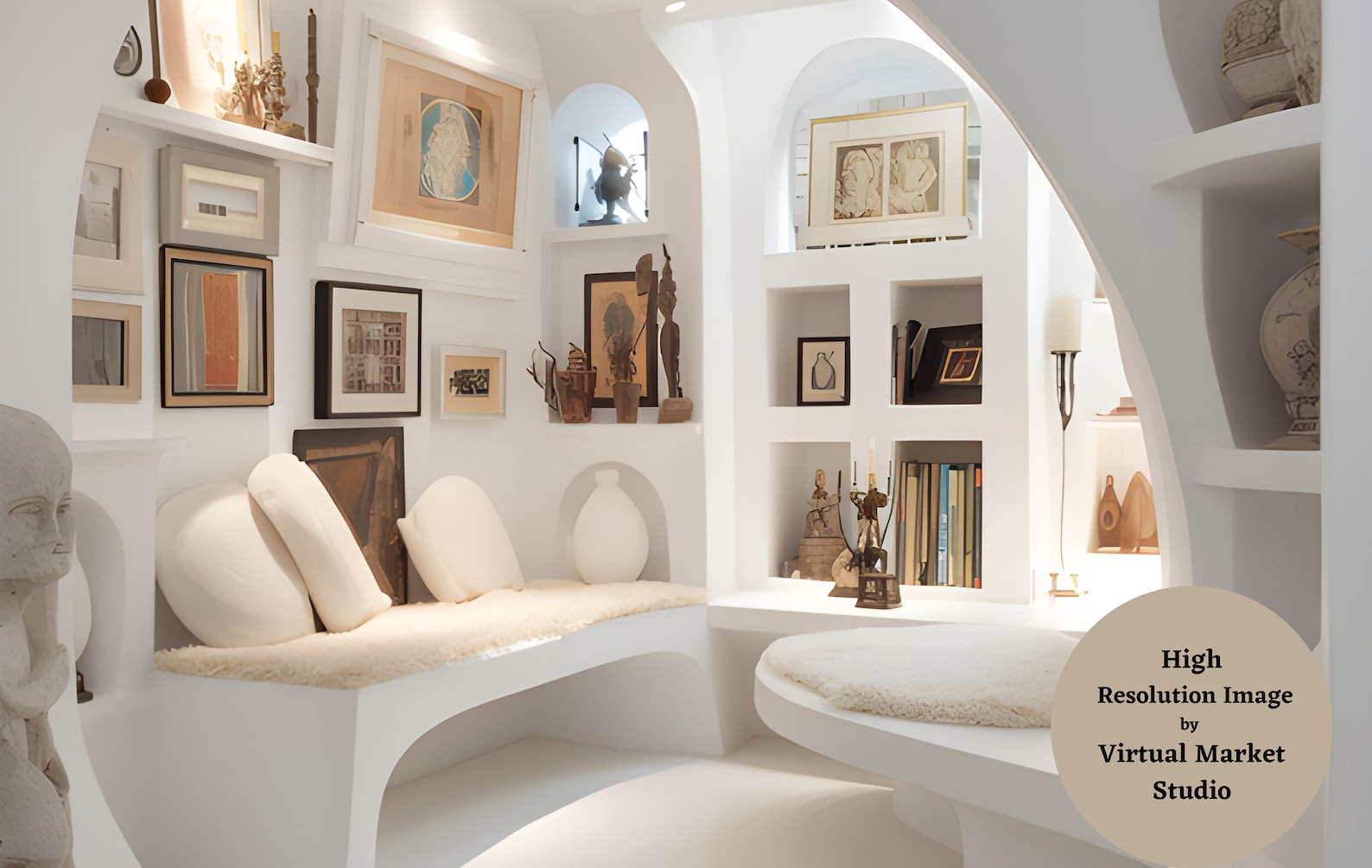 Zoom Virtual Background Reading Nook Background Virtual - Etsy