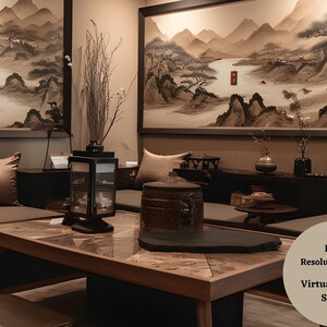 Zoom Virtual Background Modern Office Background | Virtual Workspace ...