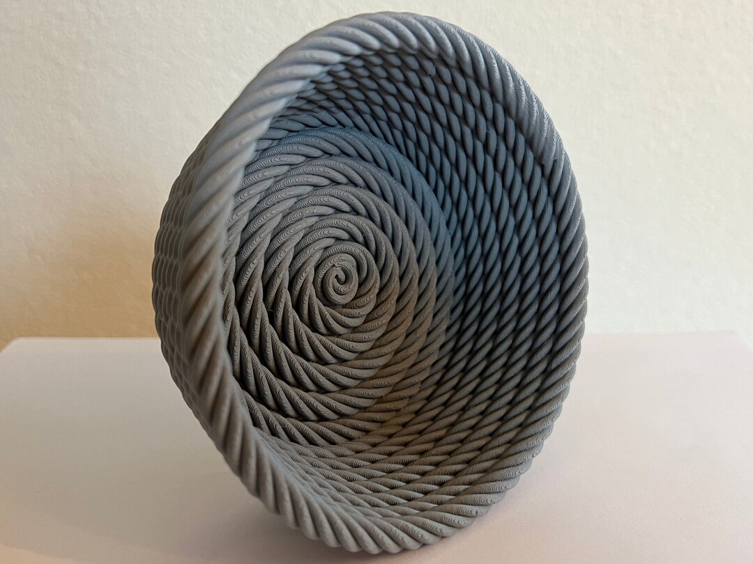 3D Printed Rope Bowl - Etsy
