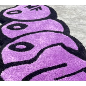 MF Doom Tufted Rug - Custom Rug - Handmade Rug - Etsy