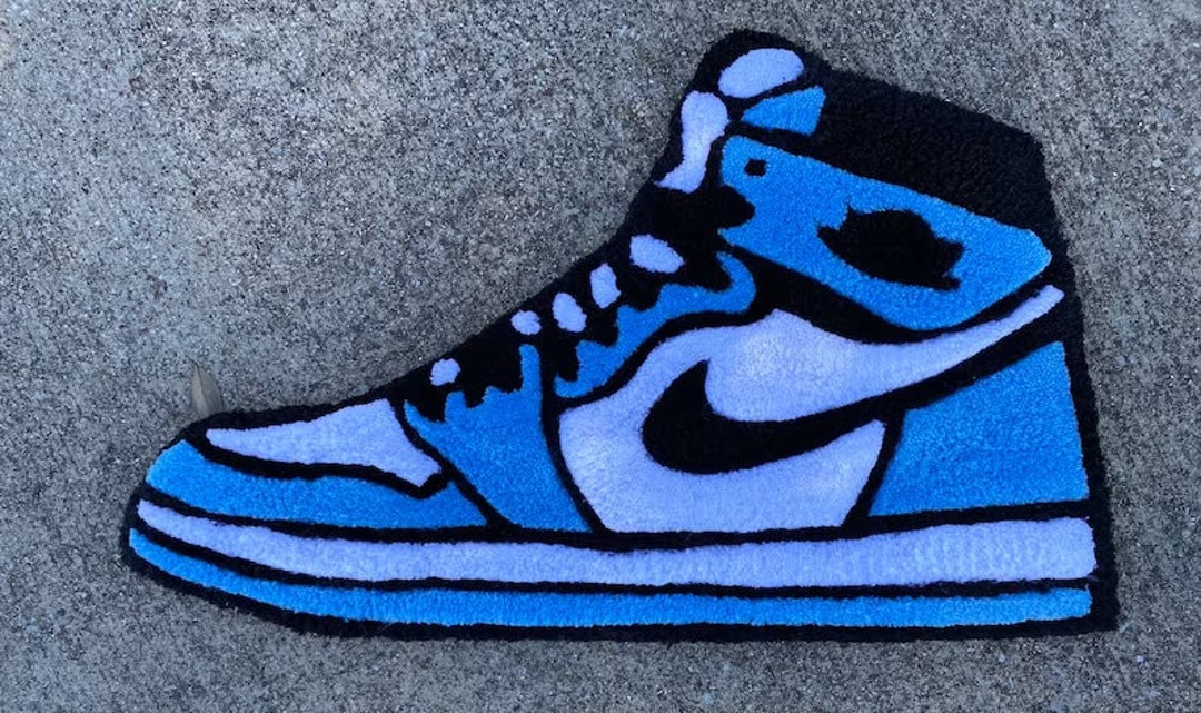 Air Jordan Rug Sneakers Rug Tufted Rug - Etsy