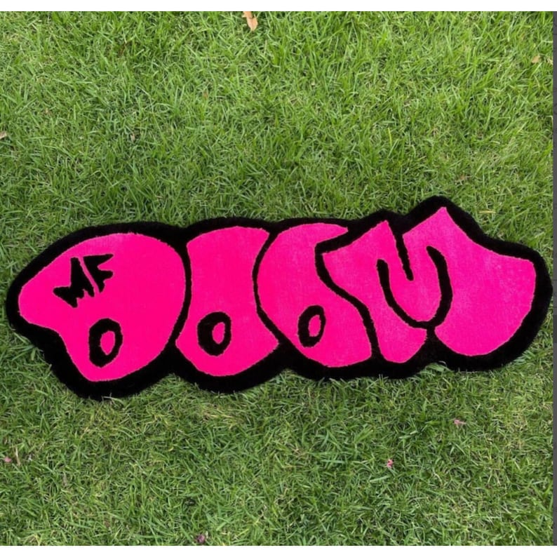 MF Doom Tufted Rug Custom Rug Handmade Rug - Etsy