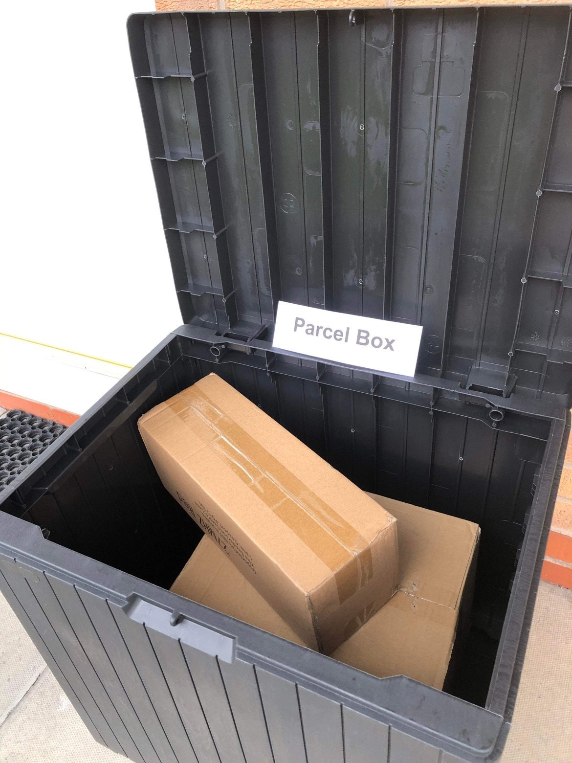 Parcel Delivery Box Big Parcel & Letter Post Box Large - Etsy UK