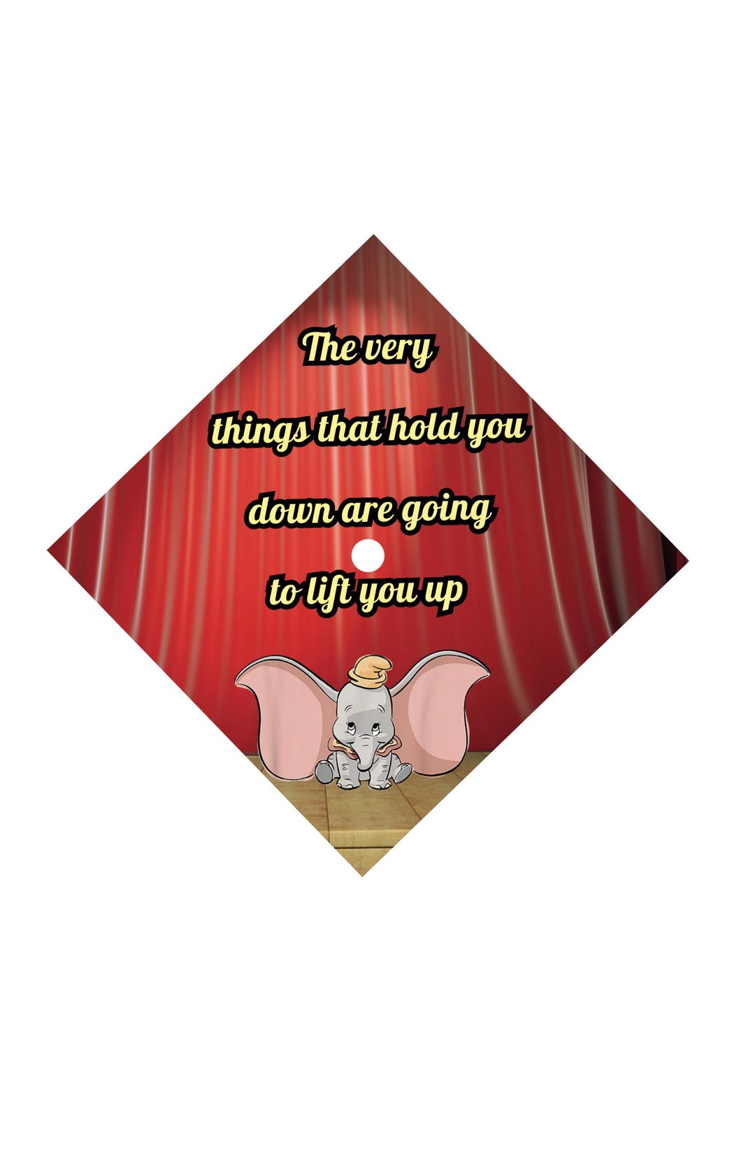 Dumbo Grad Cap Topper, Digital Grad Cap, Memorable Gift, High Quality ...