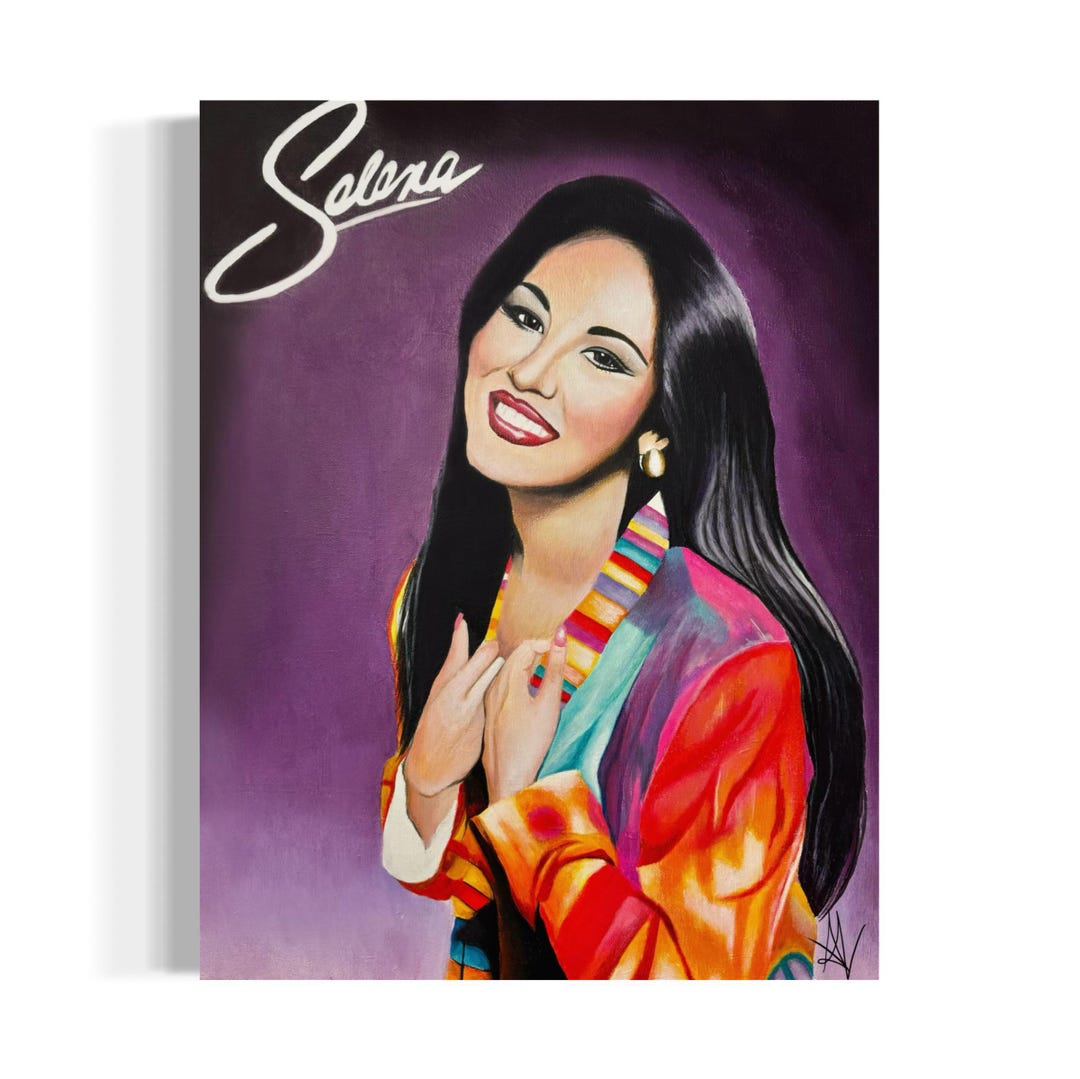 Selena Art Print, High Quality Print, Original Painting by Av Arts - Etsy