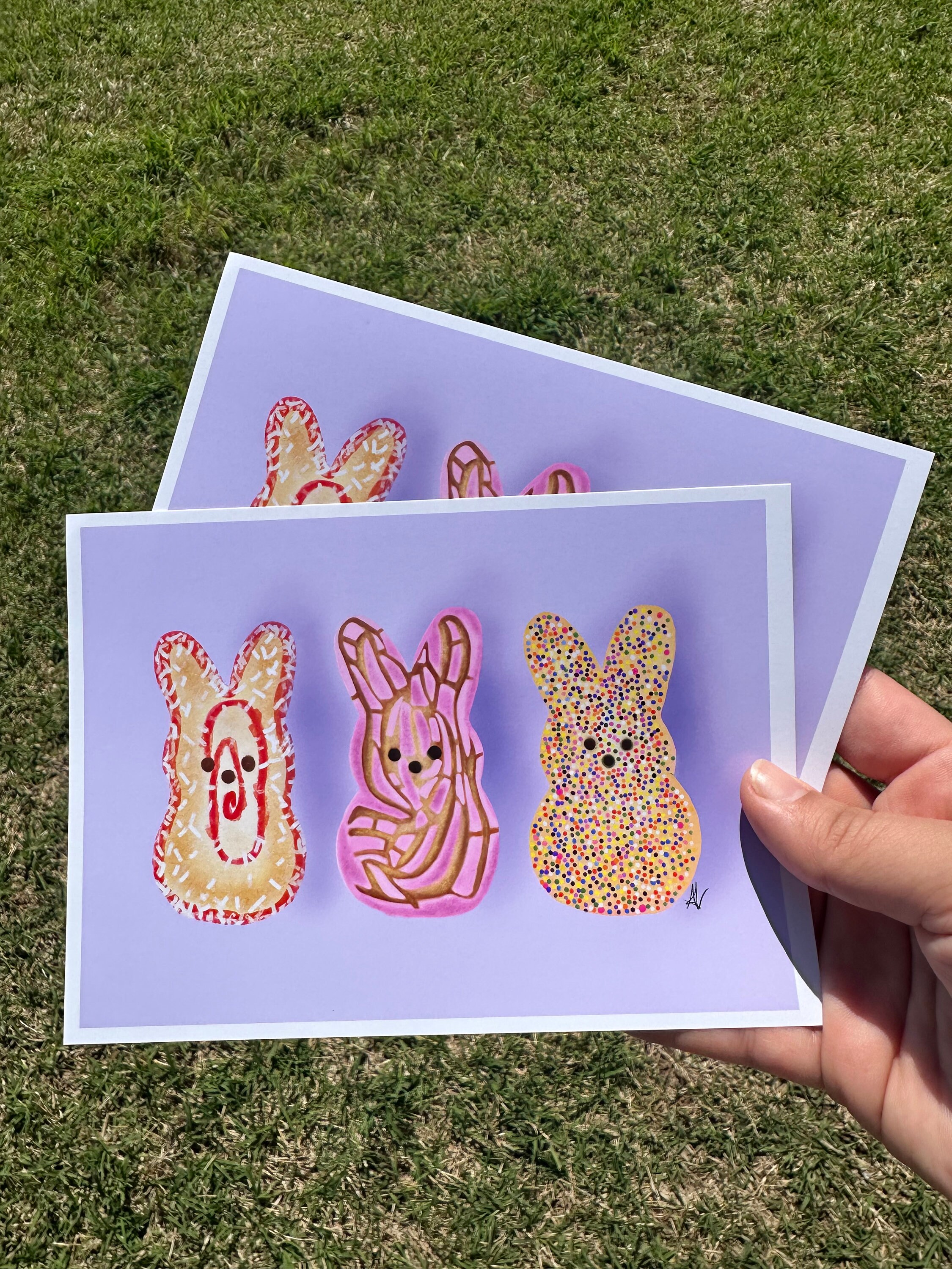 Pan Dulce Peep, Digital Artwork, Peep Giclee Print, Easter Art, Peep ...