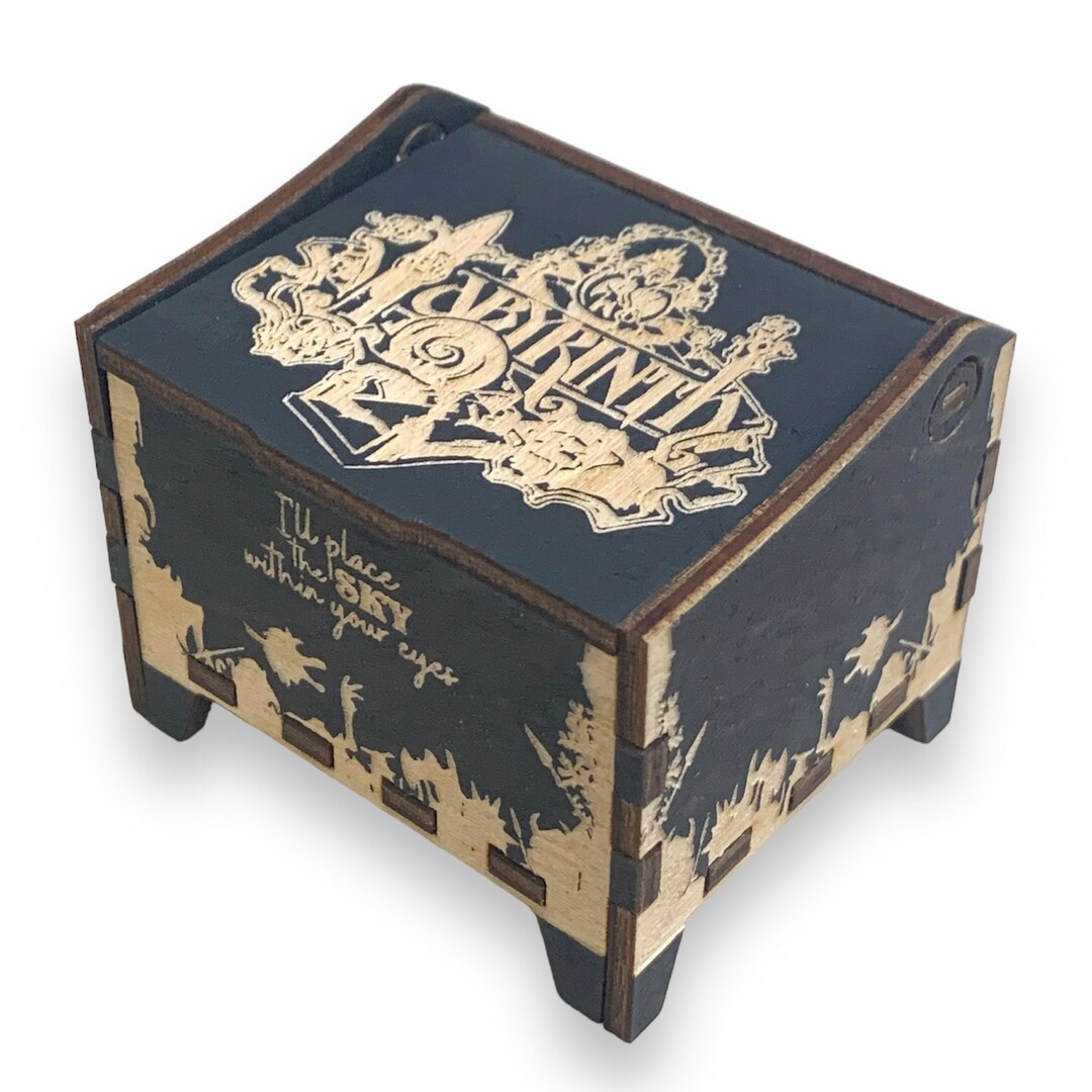 Labyrinth Music Box Keywound Melody Music Box Handcrafted Musicbox ...