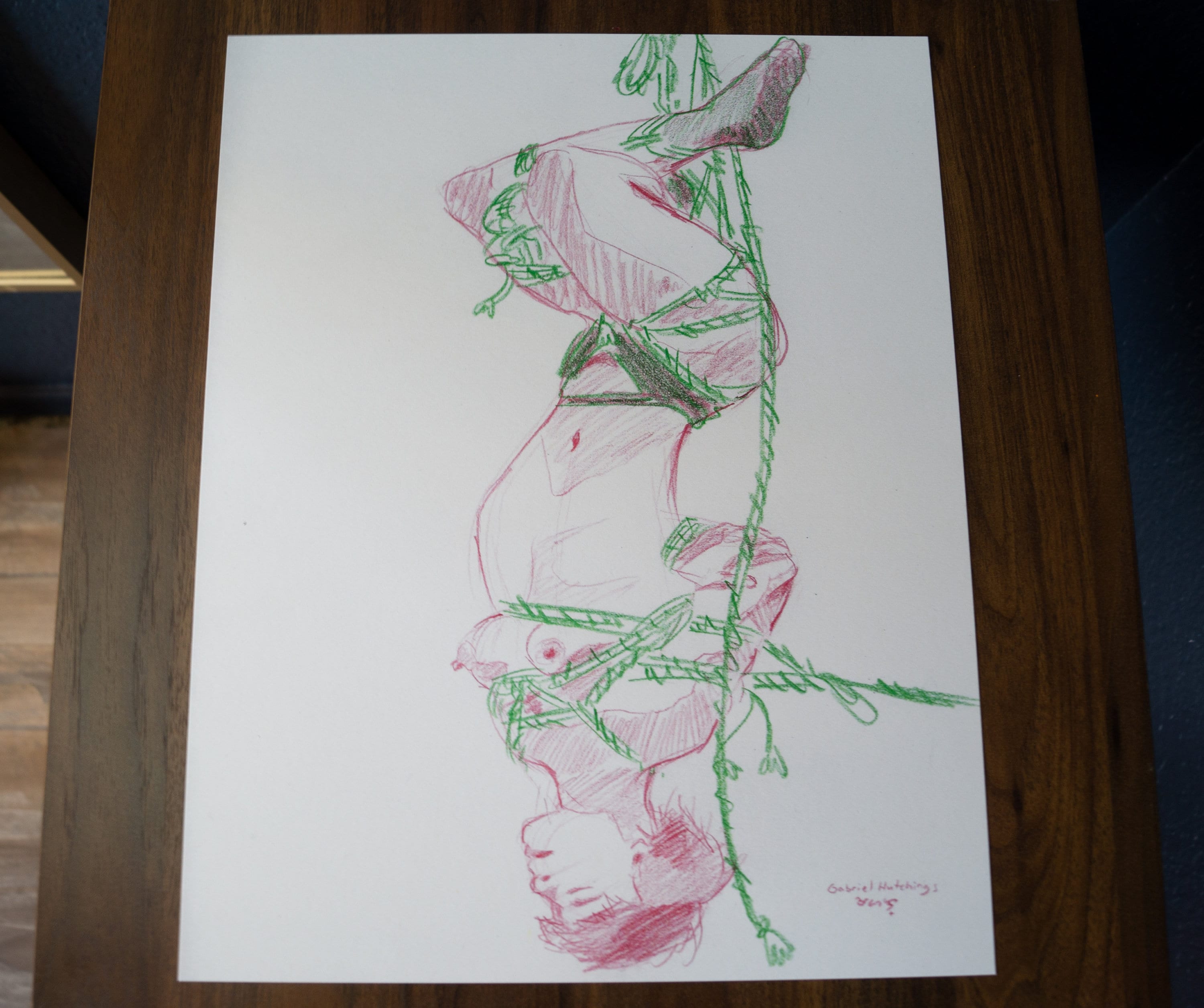 Shibari Art Print - Etsy