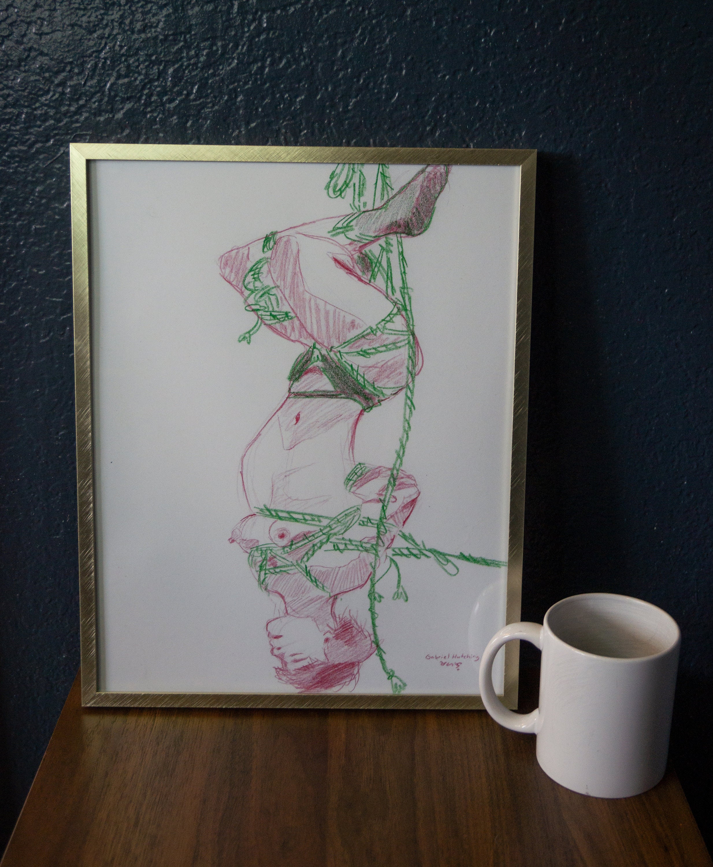 Shibari Art Print - Etsy