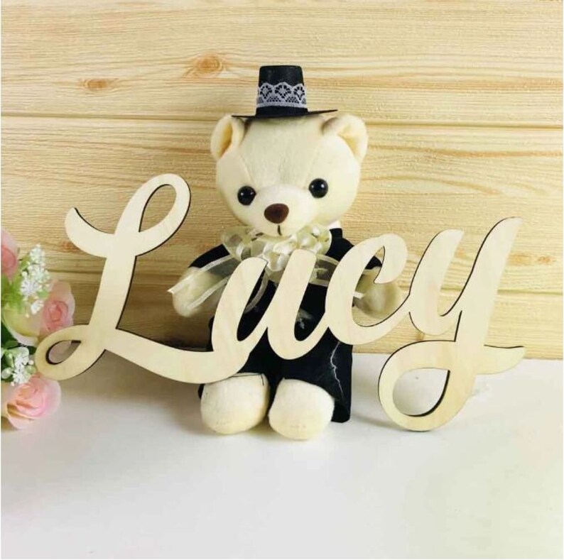 Wooden Name Sign Custom - Etsy