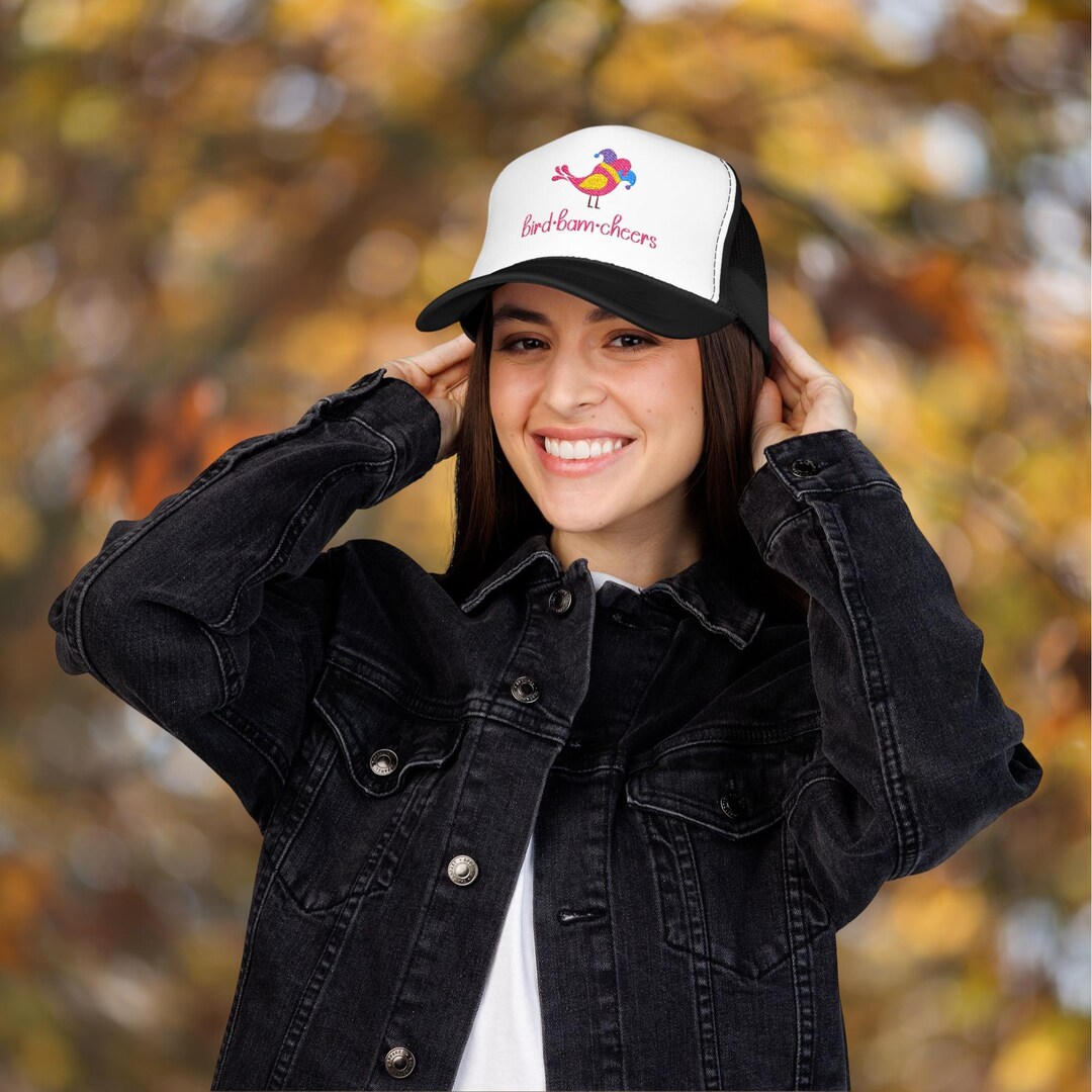 Embroidered Mahjong Trucker Hat: Mahjong Lover Gift - Etsy
