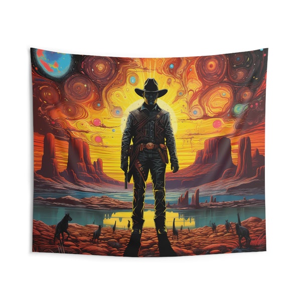 Psychedelic Cowboy - Etsy