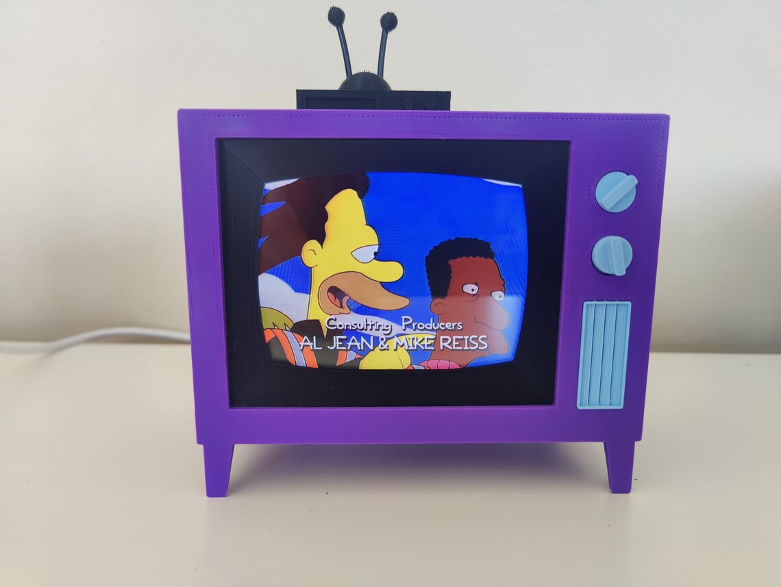 The Simpsons TV - Etsy