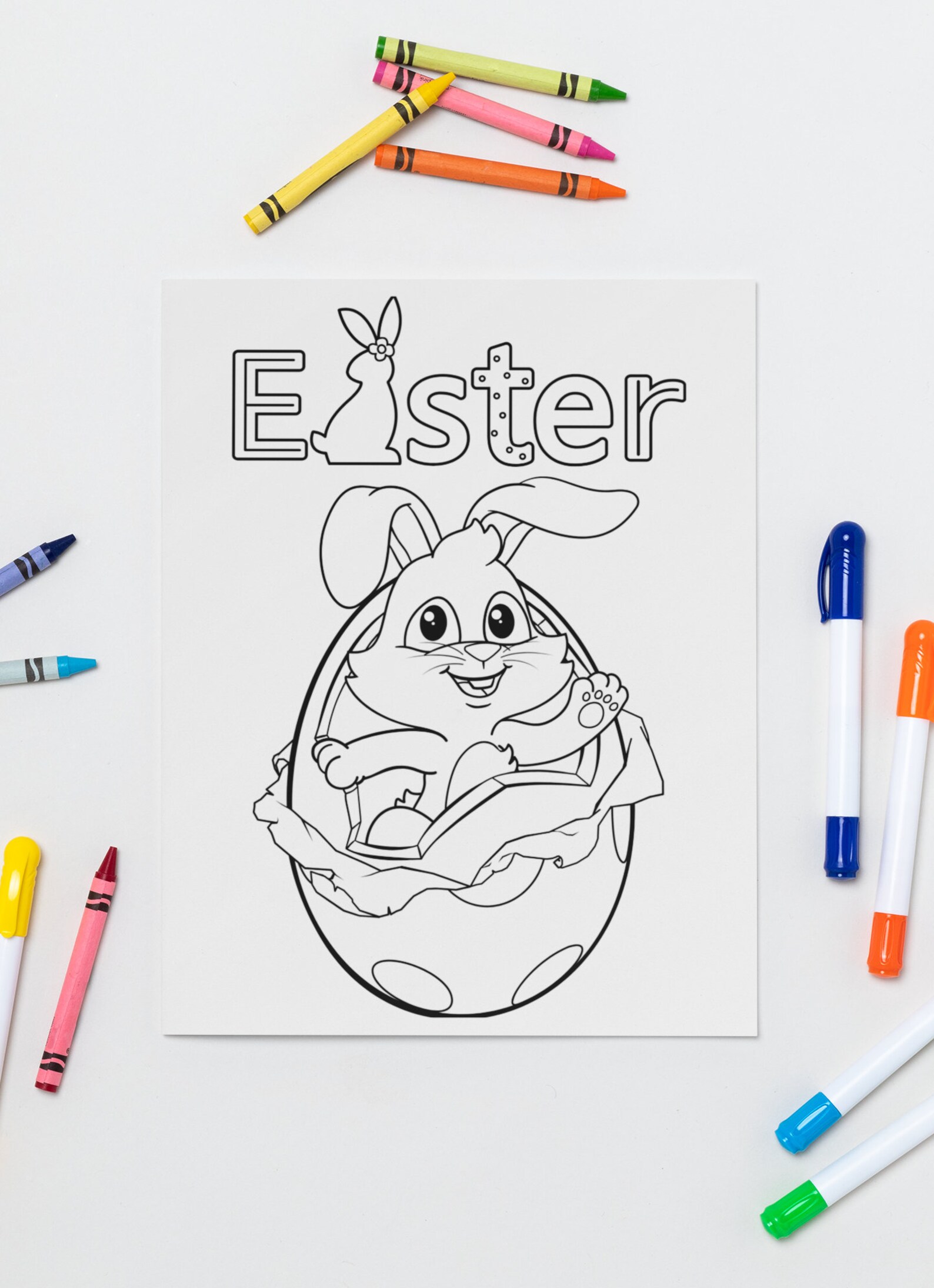 Easter, Open House Kids Activity Coloring Book Additional Pages, Real ...