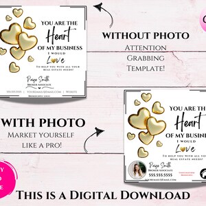 You Are the Heart Realtor Pop by Tag Valentine Gift, Heart Message (3 ...