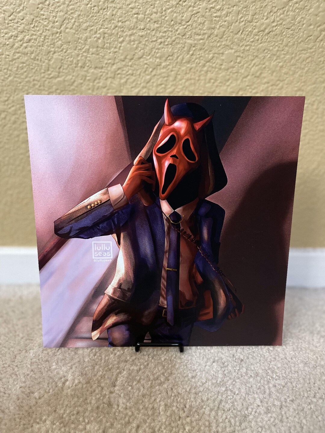 Devil Ghostface 9"x9" Print | Dead by Daylight - Etsy
