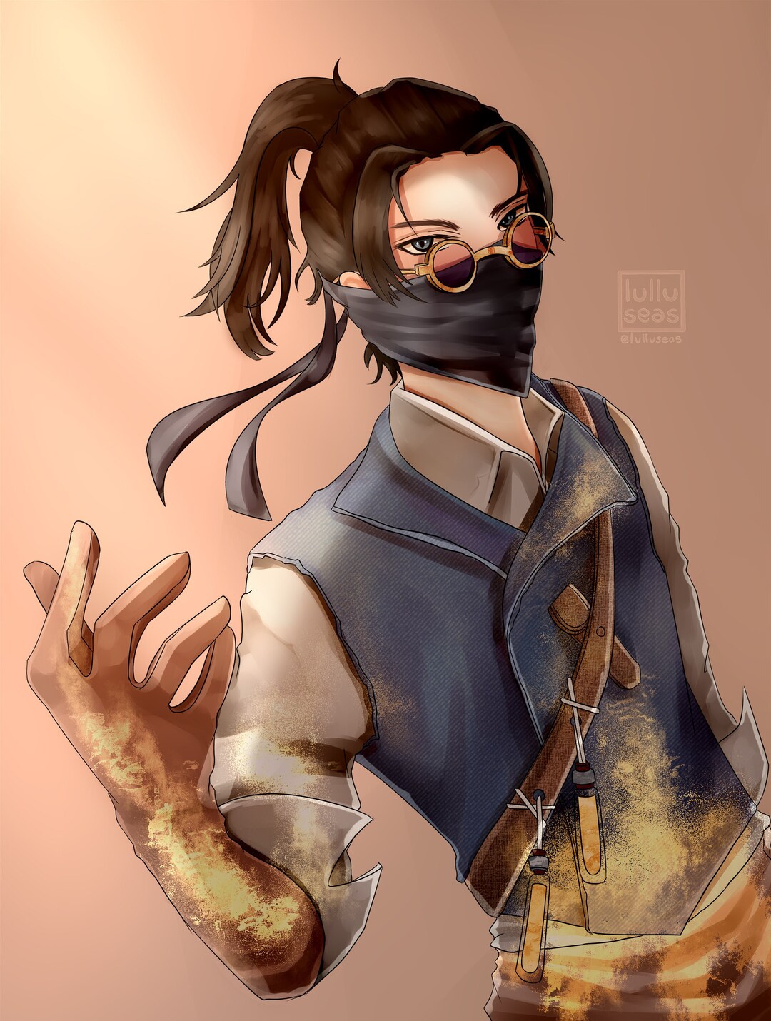 Jake Park 9x12 Print Dead by Daylight - Etsy