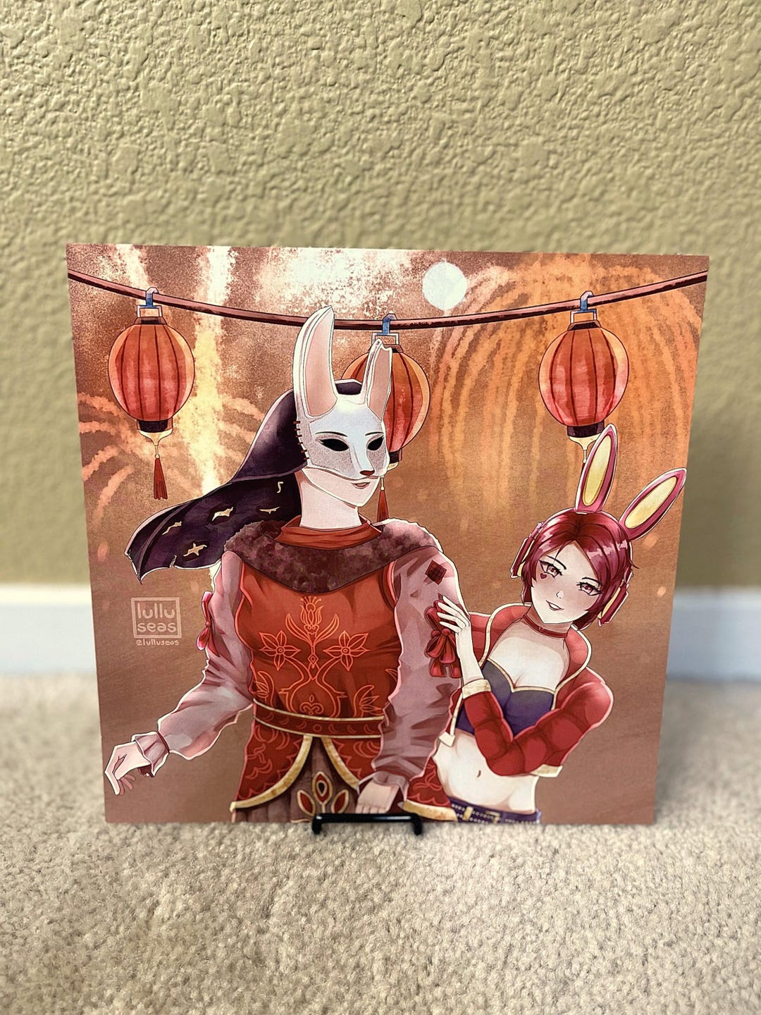 Huntress & Feng Min LNY 9"x9" Print | Dead by Daylight - Etsy