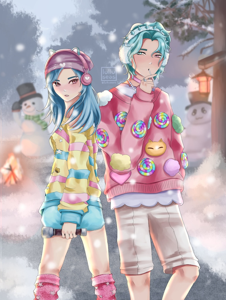 Feng Min & Trickster 9x12 Print Dead by Daylight - Etsy