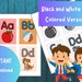 Alphabet and ABC Flash Cards for Classroom and Flashcards for Toddlers ...