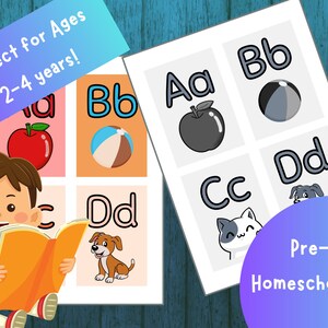 Alphabet and ABC Flash Cards for Classroom and Flashcards for Toddlers ...