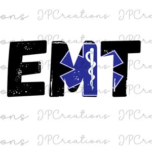 Bold EMT PNG Design: Sublimation & DTF (digital Download) - Etsy