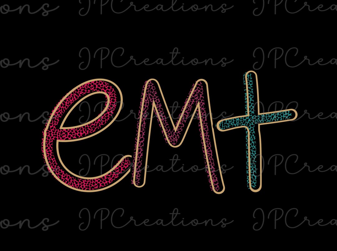 Emt Png, Bright Emt Leopard Print Png, Leopard Print Designs for Shirts ...