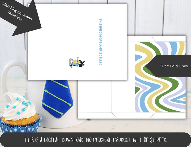 Stumpfest Card, Printable Card, Bluey Stumpfest, Fathers Day, Birthday ...