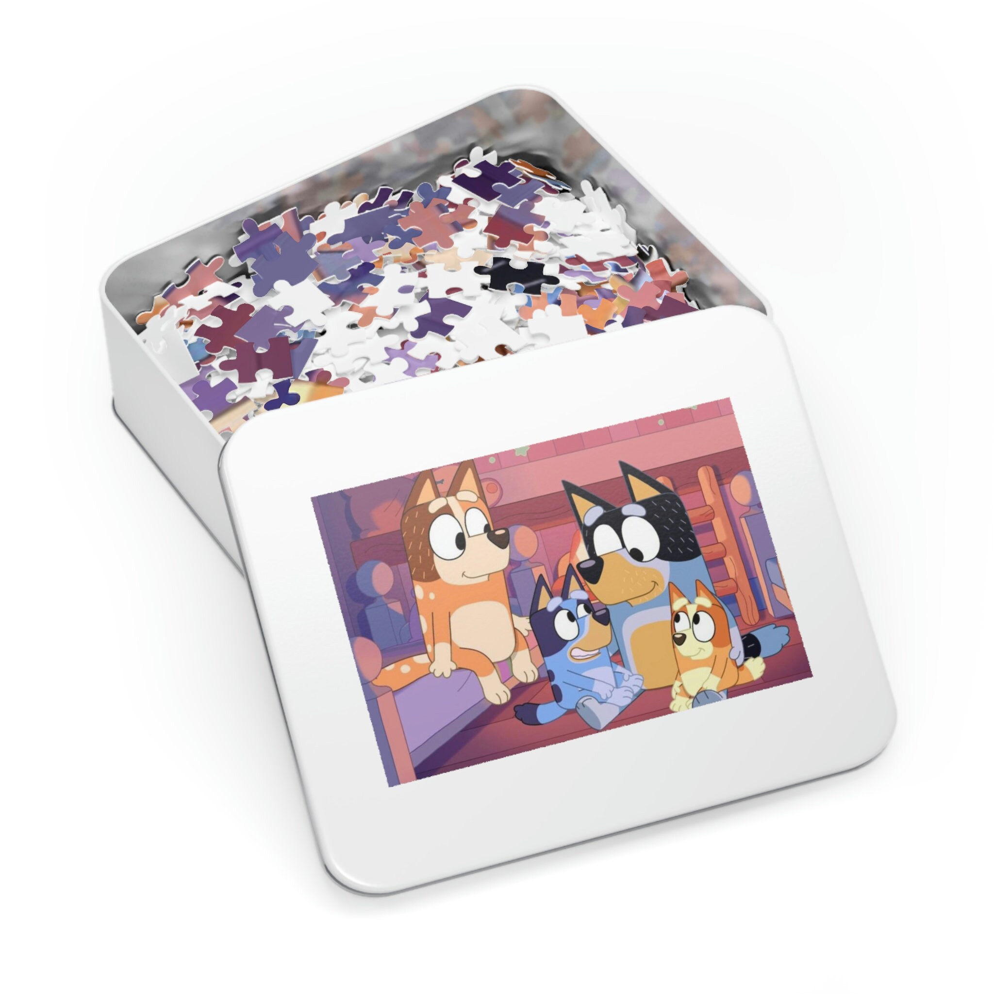 Bluey Kids Jigsaw Puzzle (30, 110, 252, 500,1000-piece) - Etsy