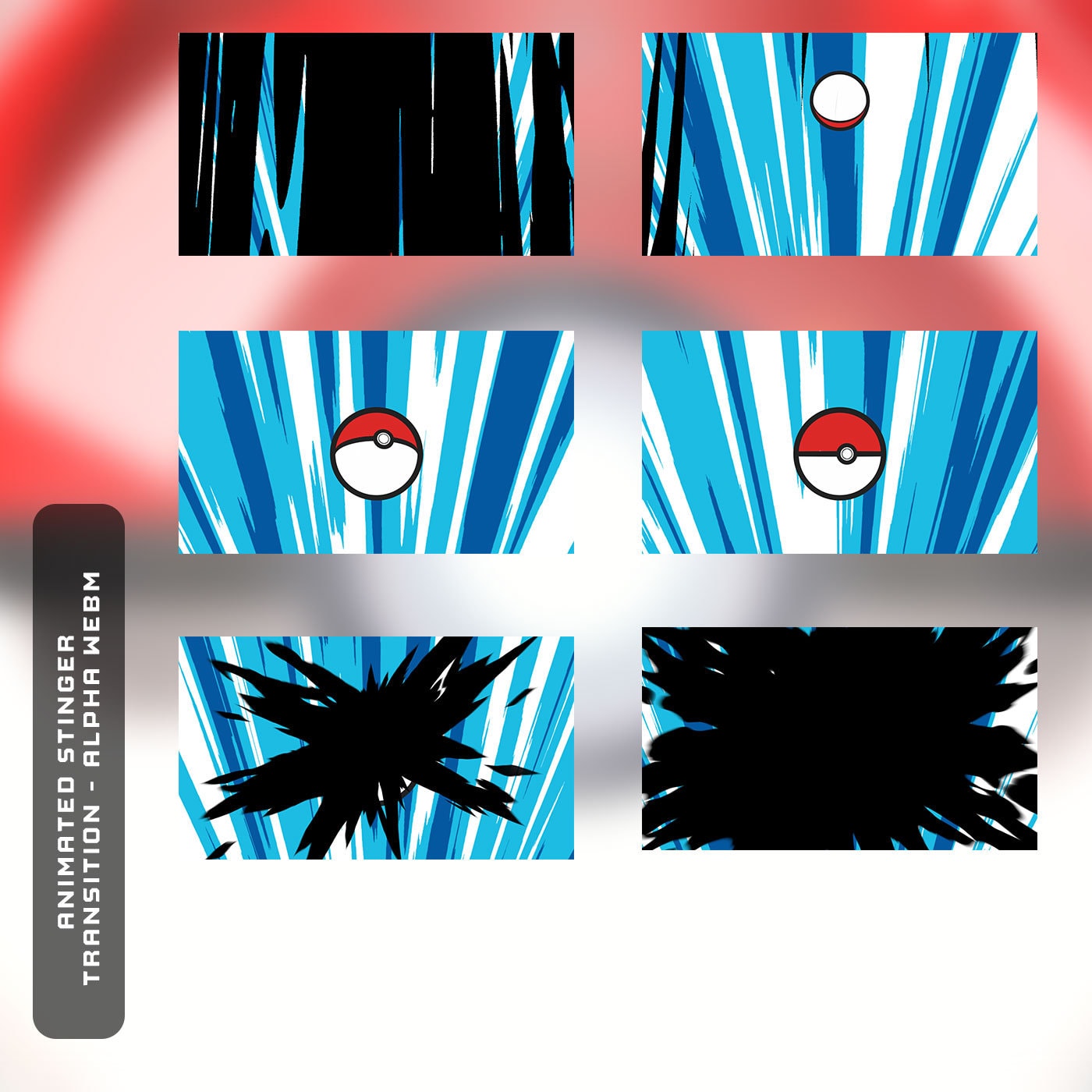 Animated Poké Stream Pack for Twitch Streamers Pixel RPG Fantasy ...