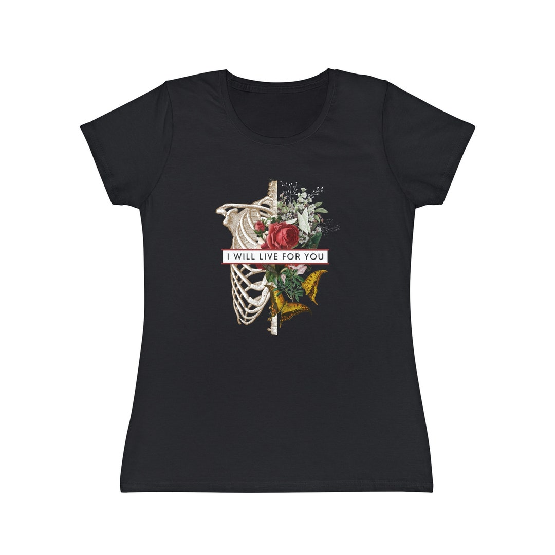 Women's Iconic T-shirt i Will Live for You - Etsy