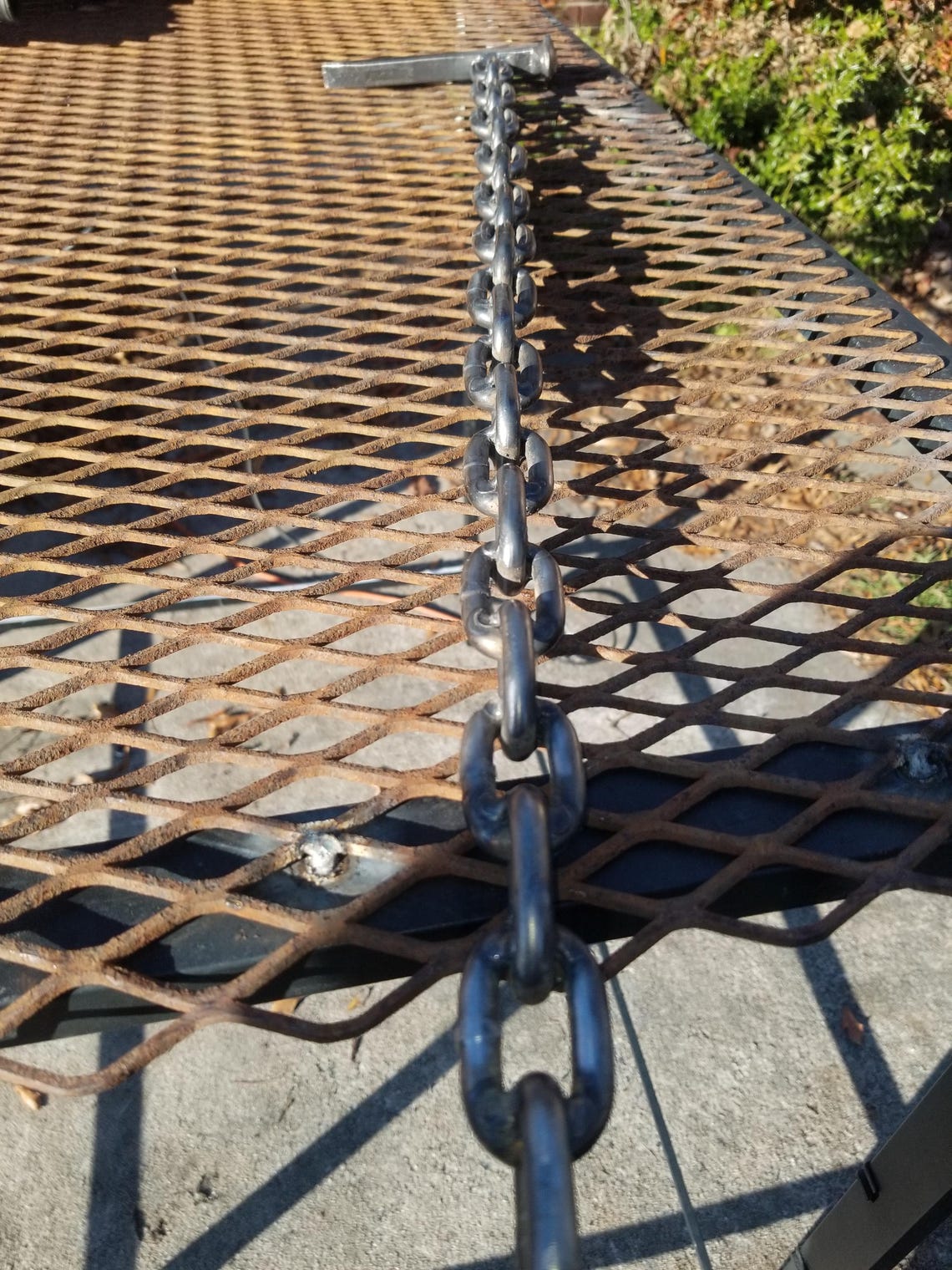 Welded Chain Walking Cane - Etsy