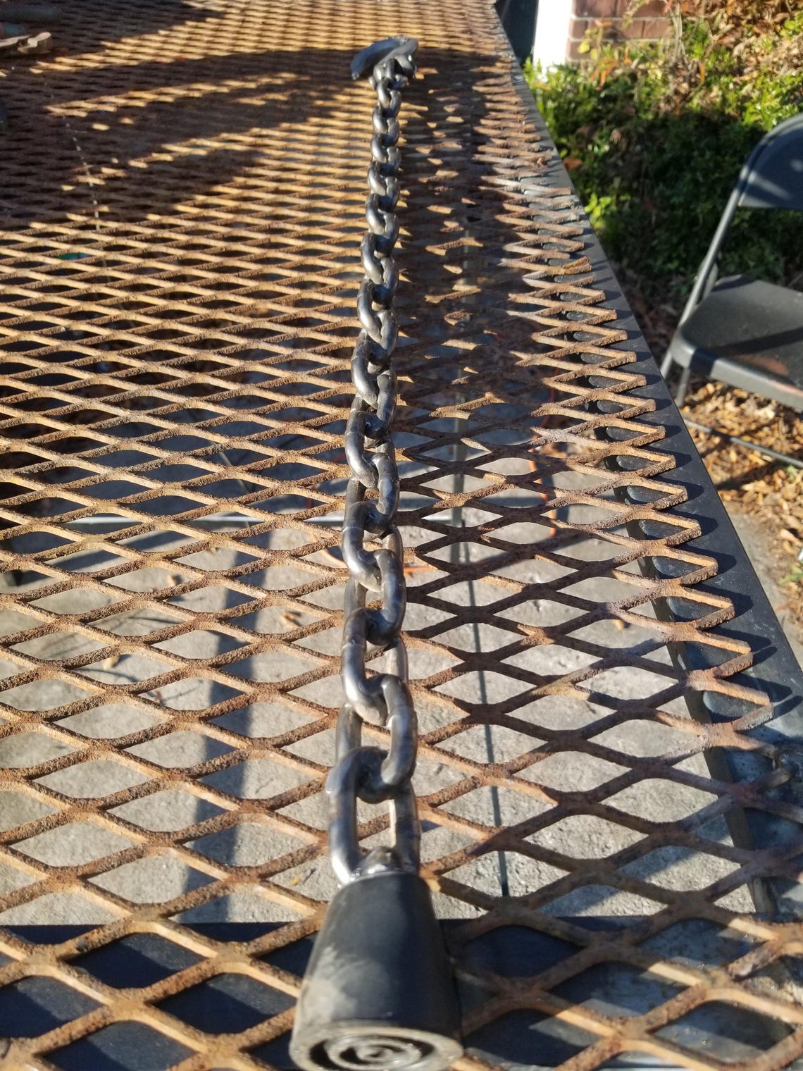 Welded Chain Walking Cane - Etsy