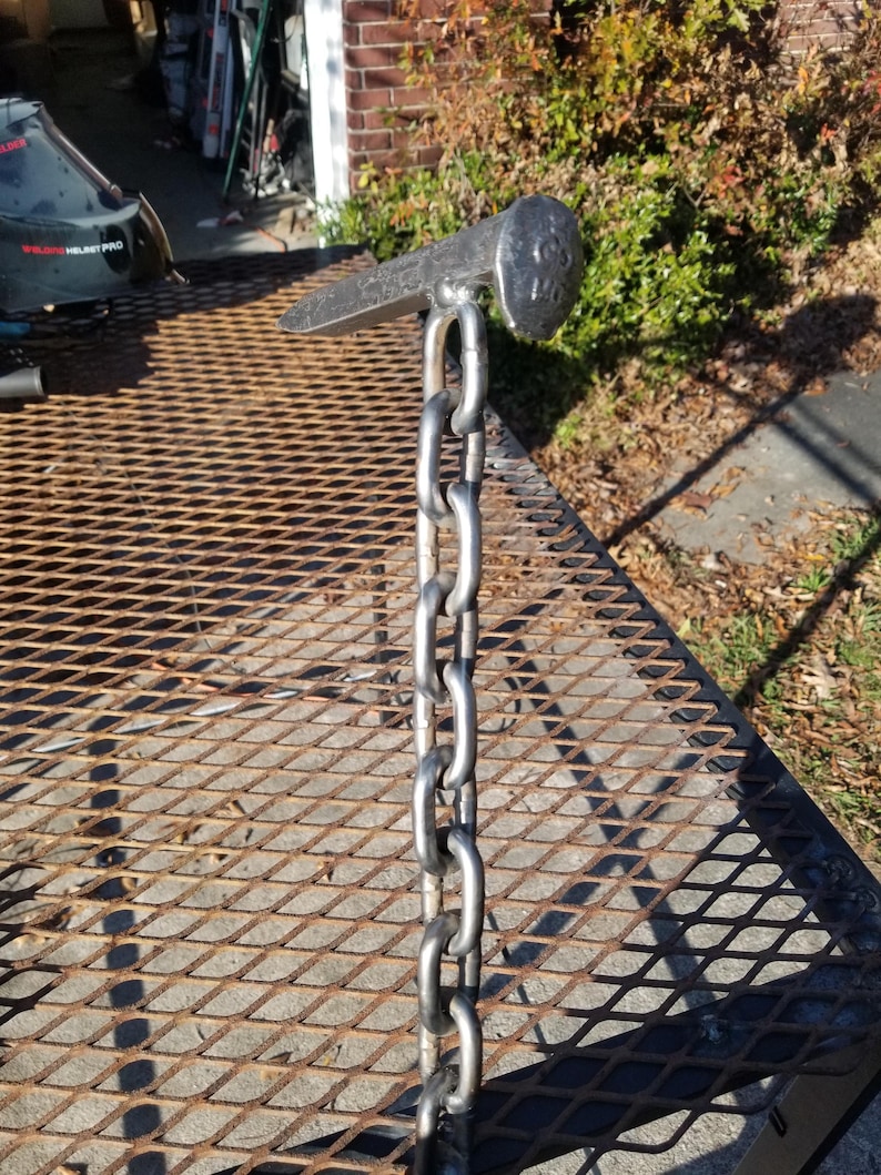 Welded Chain Walking Cane - Etsy