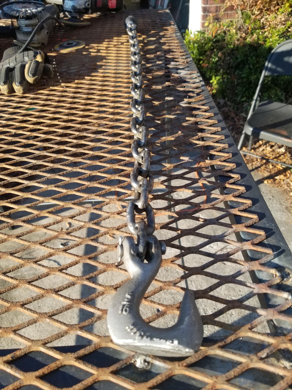 Welded Chain Walking Cane - Etsy