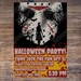 Walking Alone Jason Halloween Invitation, Friday the Thirteenth, Scary ...