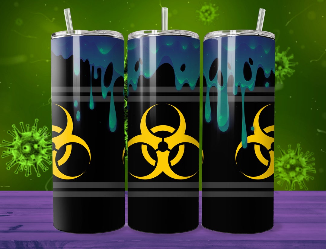 Toxic Waste Barrel With and Without Toxic Sludge Oozing From Top File ...