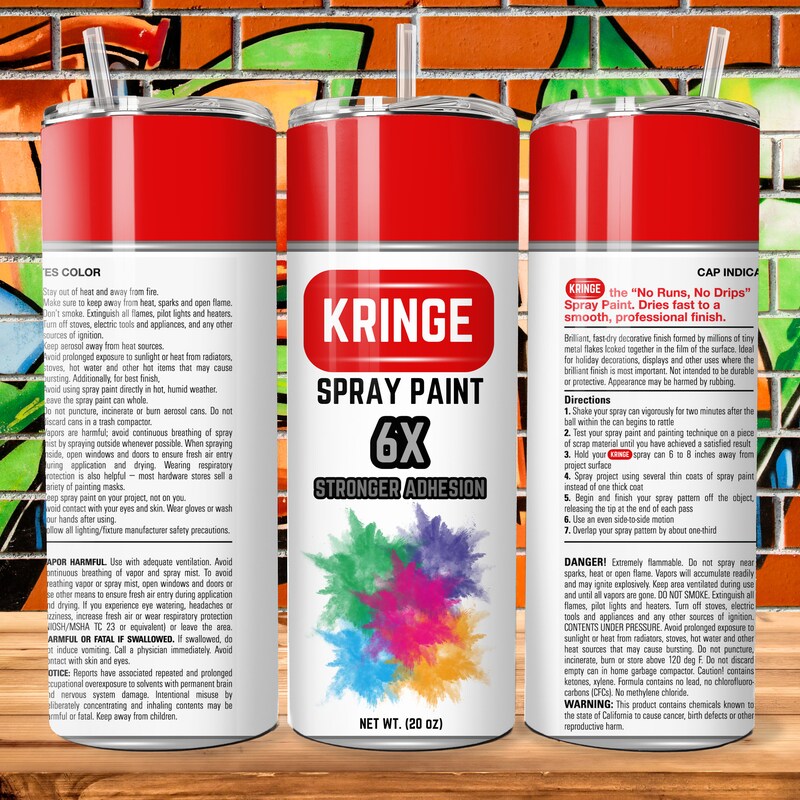 Paint Can Label - Etsy