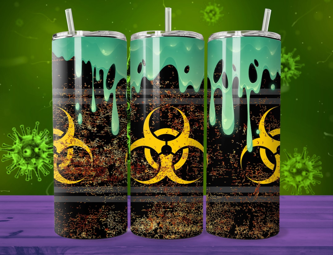 Rusty Toxic Waste Barrel With and Without Toxic Sludge Oozing From Top ...