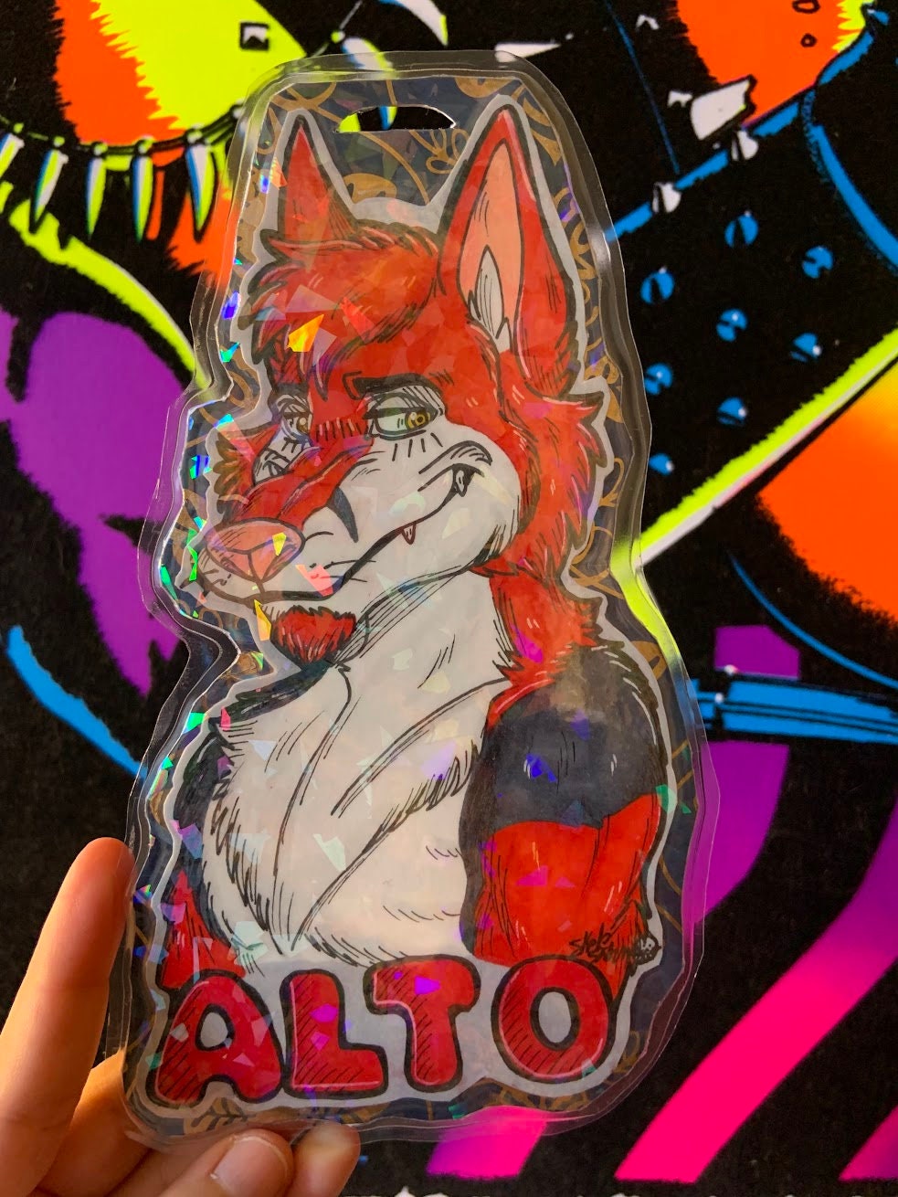 Custom Furry Fursuit Badges - Etsy