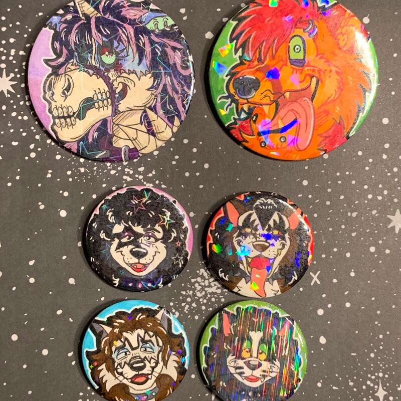 Furry Pins - Etsy