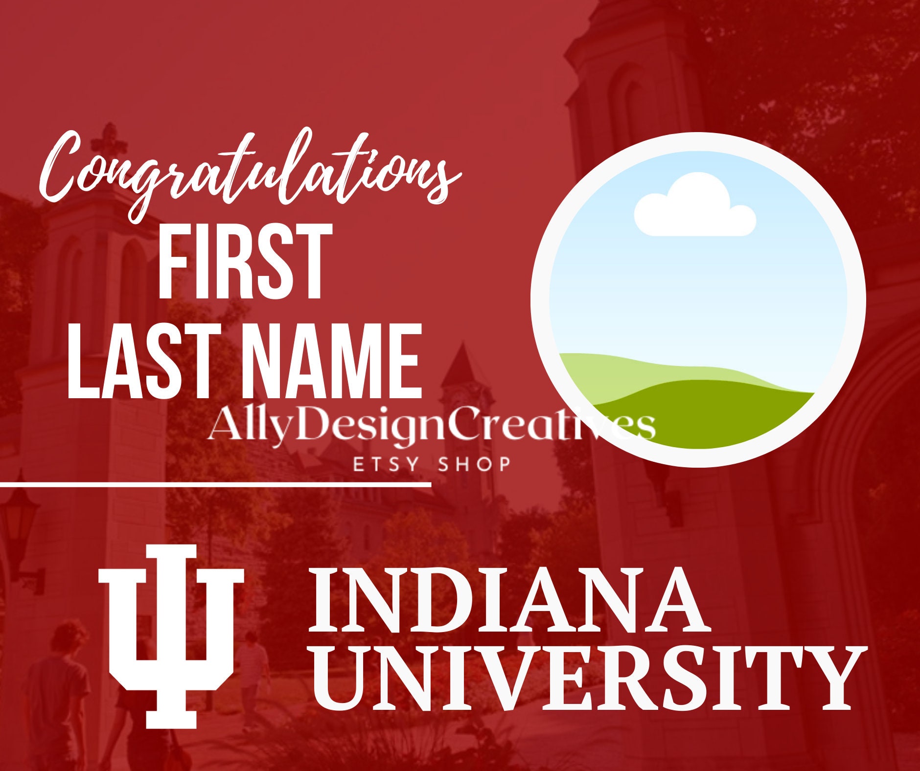 3 Indiana University Digital Template, IU Editable Template, IU ...