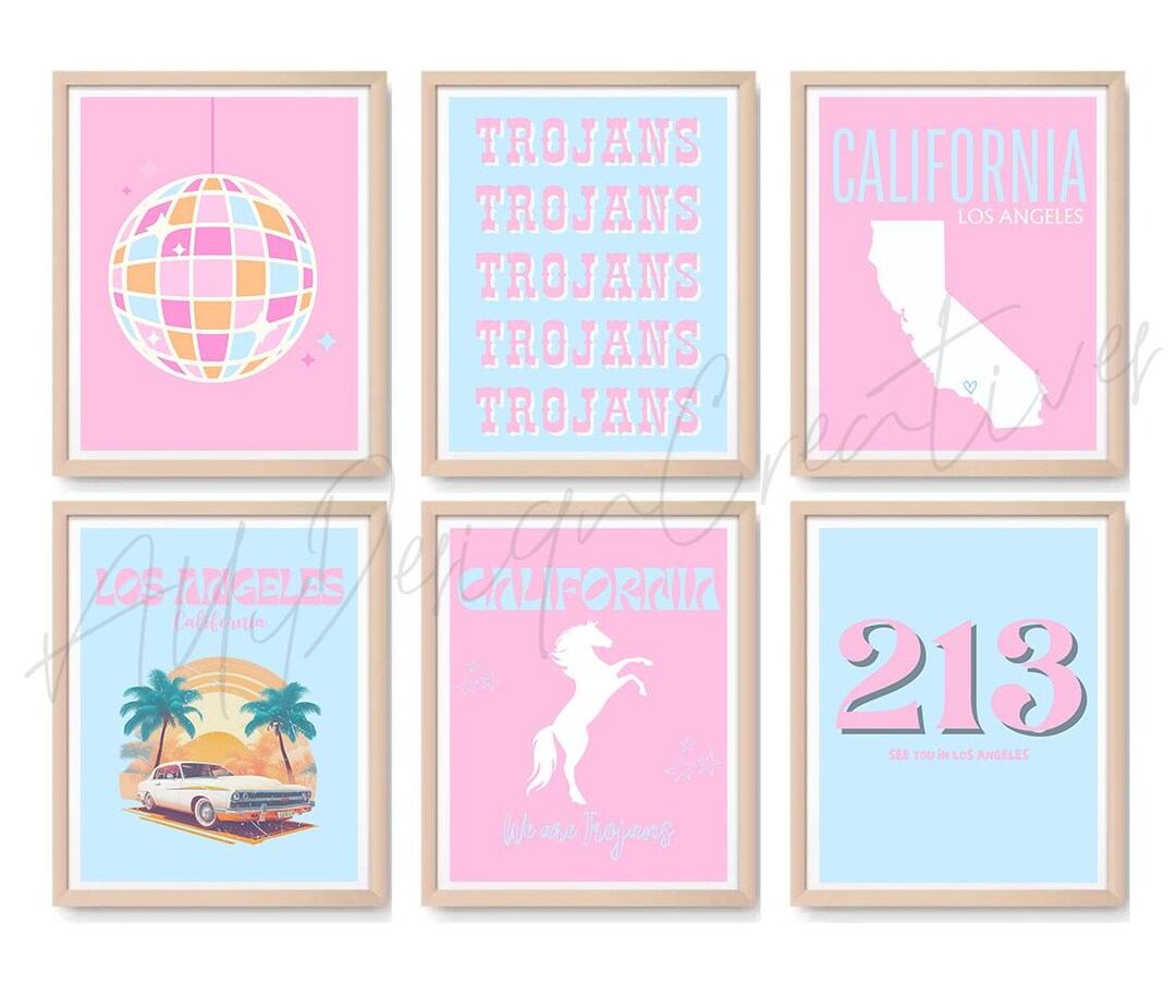 University of Southern California Digital Prints, USC Wall Art Prints ...