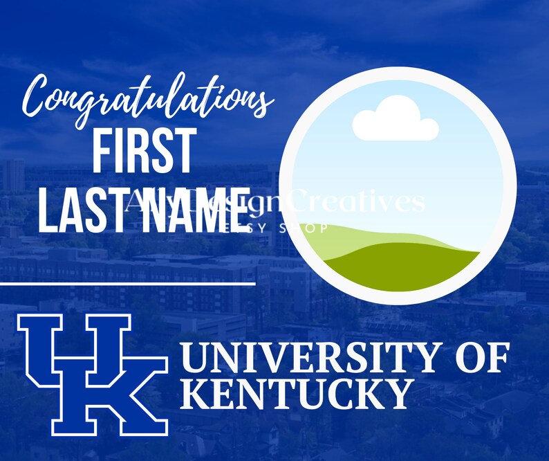 3 University of Kentucky Digital Template, UKY Editable Template, UK ...