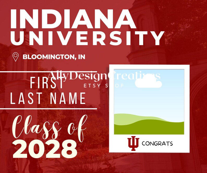 3 Indiana University Digital Template, IU Editable Template, IU ...