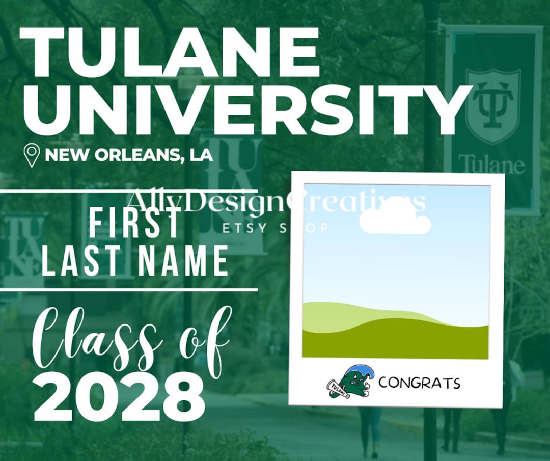 3 Tulane Digital Template Tulane Editable Template Tulane - Etsy