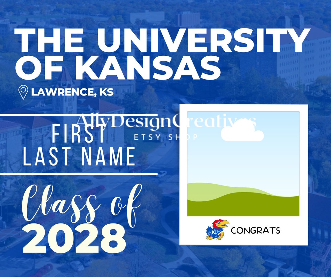 3 University of Kansas Digital Template, KU Editable Template, Kansas ...