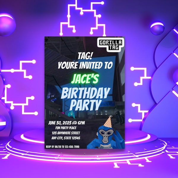 Tag Invitation - Etsy