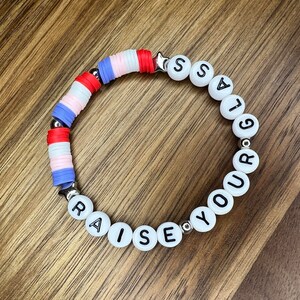 P!nk Inspired Stretchy Clay Beaded Bracelets for Summer Carnival Tour ...