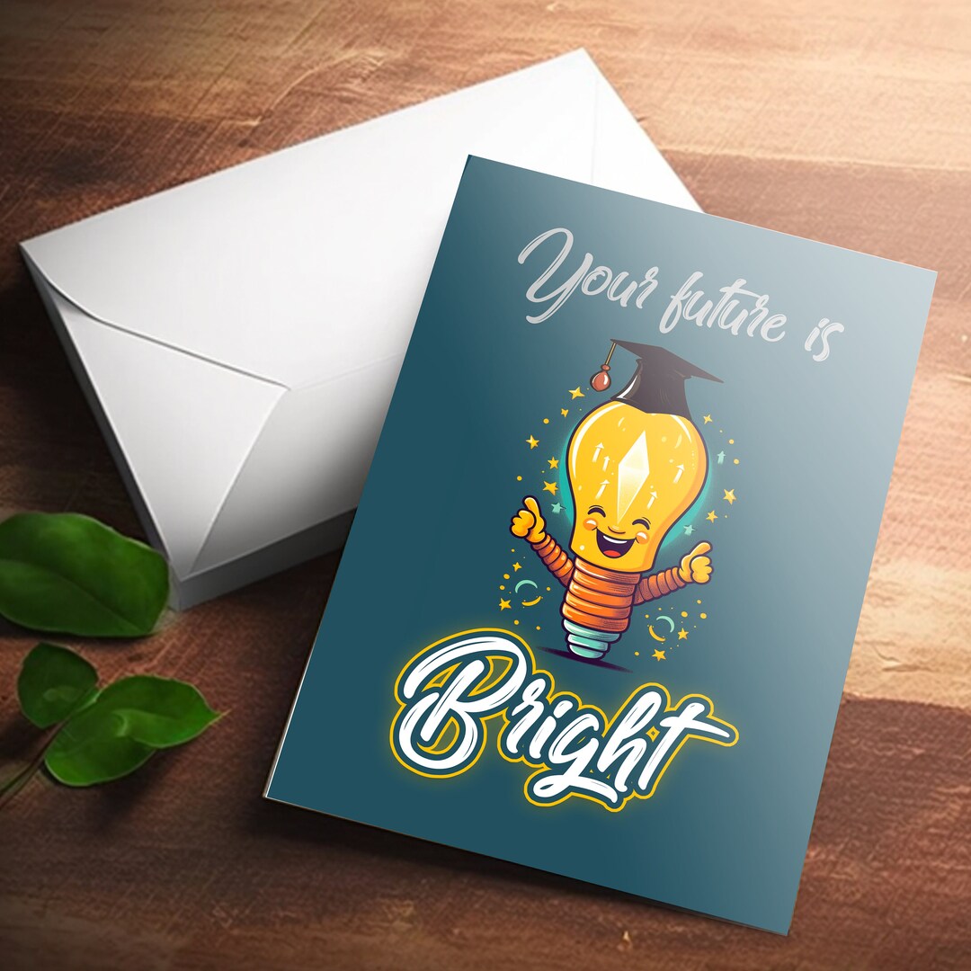 Printable Graduation Greeting Card Instant Download 5x7 Inch Cards for ...